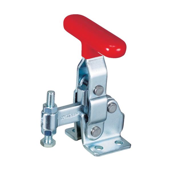 【仕様】●全長(mm)：89●締圧力(kN)：1.0●付属ボルト径：M6×40●クランプアーム移動角度(°)：118●ハンドル操作角度(°)：70●締付力(kN)：1.0●締付力(kN)：1●下方押え型●垂直ハンドル●フランジベース【型番】...