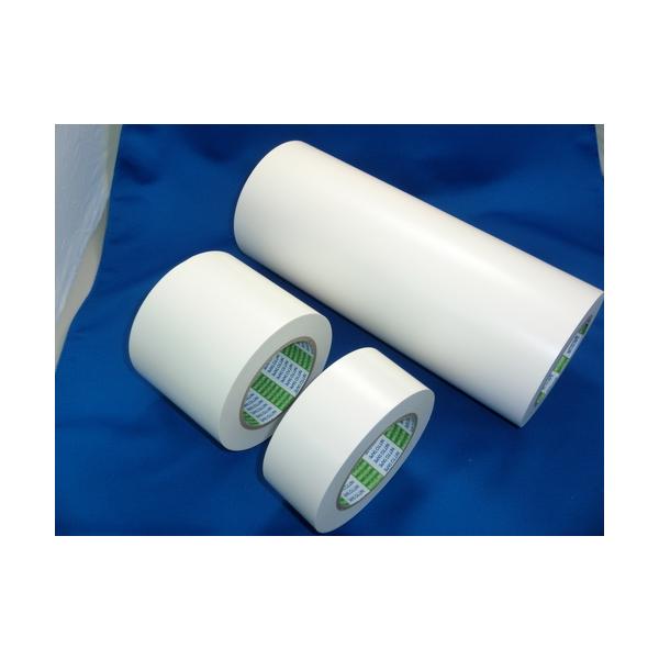 【仕様】●色：白●幅(mm)：75●長さ(m)：50●厚さ(mm)：0.12●テープカット条件：切断にはカッターが必要●粘着力(N/10mm)：1.5●粘着力(N/25mm)：3.38●基材：ポリ塩化ビニル系フィルム●粘着剤：ゴム系【型番】...