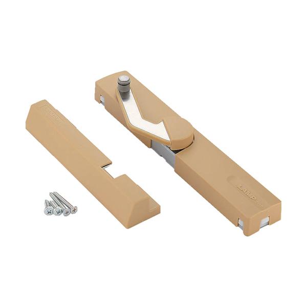 【仕様】●適合扉質量(kg)：15〜40●幅(mm)：210●奥行(mm)：33●高さ(mm)：16●色：ライトブラウン●摘要：左吊元用●弊社１０万回開閉試験【型番】LDD-S-L LBR　/　LDDSLLBR【商品コード】4403860※...