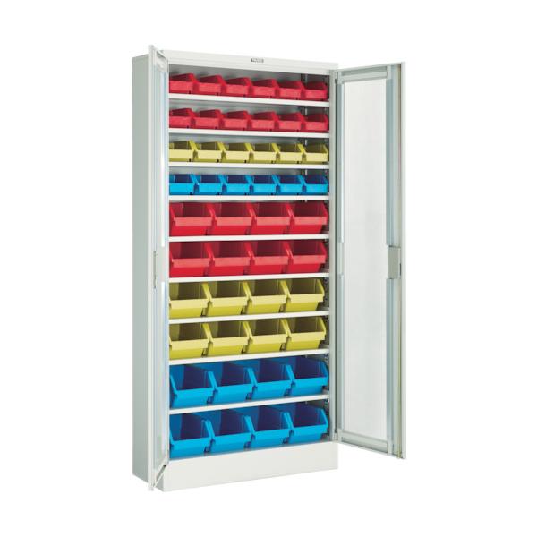 【仕様】●間口(mm)：844●奥行(mm)：340●高さ(mm)：1790●最大積載量(kg/台)：300●均等積載量(kg/段)：70●色：ネオグレー●コンテナ：T2-R 6列2段、T2-YG 6列1段、T2-B 6列1段、T5-R 4...