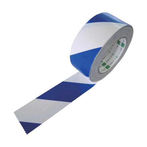 【仕様】●色：ホワイト/ブルー●幅(mm)：50●長さ(m)：25●厚さ(mm)：0.31●テープカット条件：手で切断可能●粘着力(N/25mm)：10.8●粘着力：4.3N/10mm●引張強度：166.6N/10mm●手で切断可能。【型番...