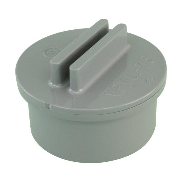 【仕様】●塩ビ管呼び径：75●寸法(mm)A：100●寸法(mm)B：78.5●寸法(mm)C：89●寸法(mm)H：65.5●寸法(mm)H1：44●パッキン形状：Oリング●使用温度範囲：0〜45℃●JIS　K6739規格品●最高使用圧力...