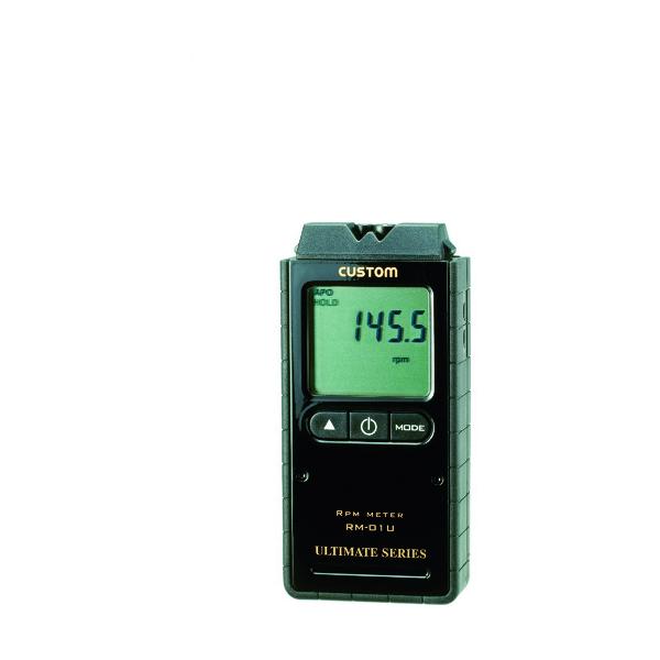 【仕様】●測定範囲(rpm)：100.0〜99999●分解能(rpm)：0.1/1●検出距離(mm)：100〜400●測定精度：±(0.02%rdg+1dgt)●電源(V)：単4乾電池×2本(別売)●幅(mm)：50●奥行(mm)：20.6...