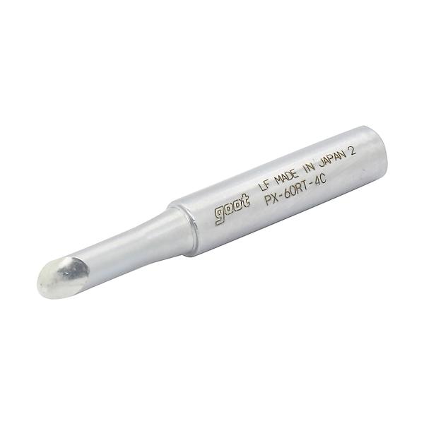【仕様】●こて先径(mm)：φ4●RX-701／711AS、PX-501／601、CXR-31／41用ヒーターパイプ【型番】PX-60RT-4C　/　PX60RT4C【商品コード】4687108※お問い合わせの際はこちらの商品コードをお伝え...