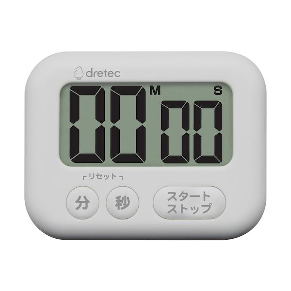 【仕様】●最大計時：99分50秒●最小計時(秒)：1●最小計時(分)：1●幅(mm)：90●奥行(mm)：19●高さ(mm)：70●電源(V)：単4形乾電池●色：ホワイト●電源：単4形乾電池【型番】T-614WT　/　T614WT【商品コー...