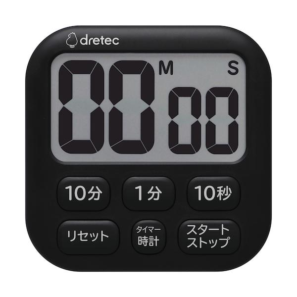 【仕様】●最大計時：99分50秒●最小計時(秒)：1●最小計時(分)：1●幅(mm)：80●奥行(mm)：21●高さ(mm)：80●電源(V)：単4形乾電池●色：ブラック●電源：単4形乾電池●SIAA 抗菌仕様【型番】T-621BK　/　T...