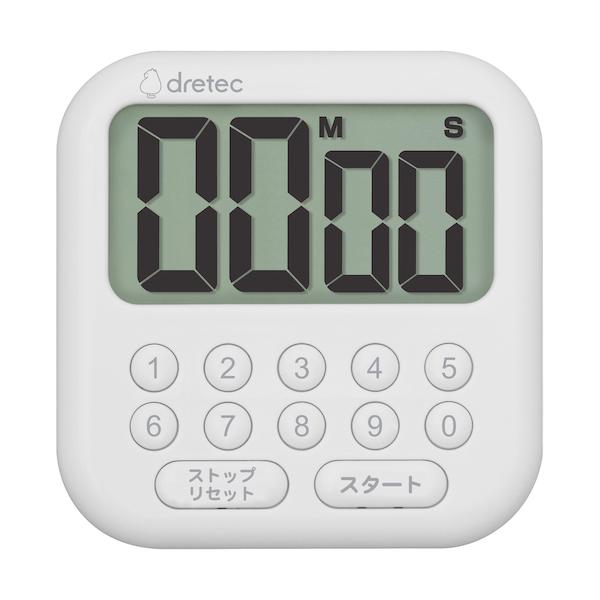 【仕様】●最大計時：99分99秒●最小計時(秒)：1●最小計時(分)：1●幅(mm)：80●奥行(mm)：18●高さ(mm)：82●電源(V)：単4形乾電池●色：ホワイト●電源：単4形乾電池【型番】T-616WT　/　T616WT【商品コー...