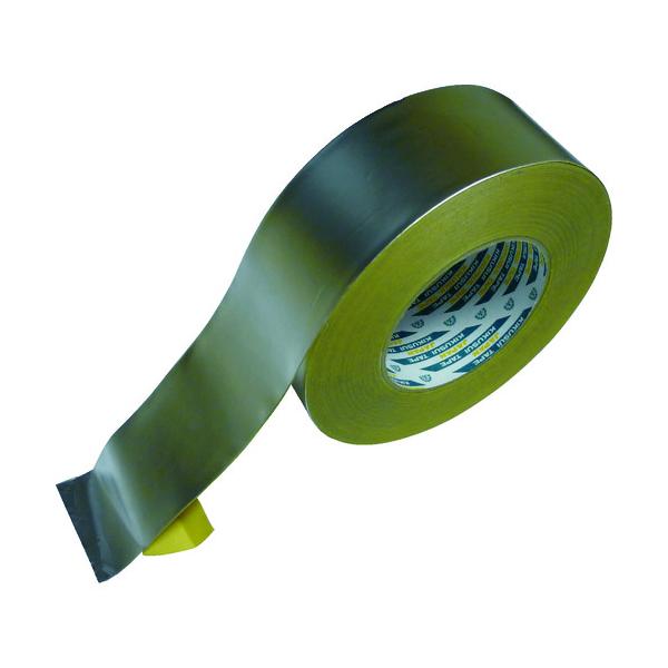 【仕様】●色：シルバー●幅(mm)：50●長さ(m)：50●厚さ(mm)：0.105●テープカット条件：カッター必要●ツヤ有無：なし●使用温度範囲(℃)：10〜35●粘着力(N/10mm)：5.8●引張強度(N/10mm)：32●粘着力：5...