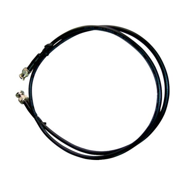 【仕様】●全長(m)：1.0●耐電圧(1分間)：*●使用コード：RG-58A/U 50Ω●定格：*●同軸RG-58A/U(50Ω)●BNCプラグ(圧着式)両端黒ブーツ付●ケーブル色：黒【型番】CCA-7-010A　/　CCA7010A【商品...