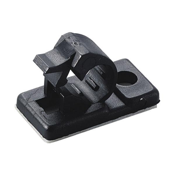 【仕様】●色：ブラック●高さ(mm)：12●幅(mm)：26●奥行(mm)：13●最大結束径(mm)：6●穴径(mm)：6【型番】FKN6【商品コード】4870907※お問い合わせの際はこちらの商品コードをお伝えください