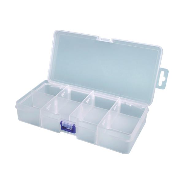 【仕様】●色：クリア●外形寸法(mm)間口：210●外形寸法(mm)奥行：110●外形寸法(mm)高さ：38●有効内寸(mm)間口：200●有効内寸(mm)奥行：96●有効内寸(mm)高さ：34●仕切板(枚)：5●タイプ：固定・可動仕切●仕...