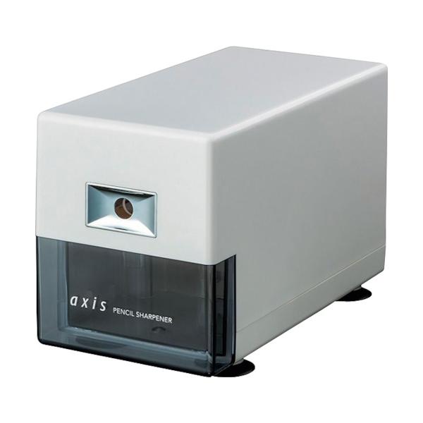 【仕様】●色：白●幅(mm)：80●奥行(mm)：163●高さ(mm)：103●電源：AC100V●電源コード長さ(m)：1.5●対応鉛筆サイズ：6.5〜8mm●安全オートストッパー付●ムダ削り防止機能付●オーバーヒート防止機能付●電源：A...