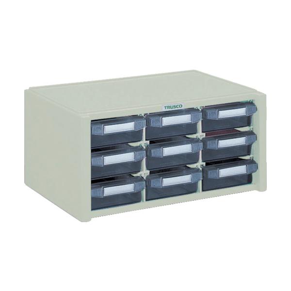 【仕様】●間口(mm)：342●奥行(mm)：241●高さ(mm)：168●最大積載量(kg/台)：12●色：ネオグレー●引出し：MB-1 3列3段●引出し内寸(mm)間口×奥行×高さ：91×209×40●仕切板：調整ピッチ2mm●色：ネオ...