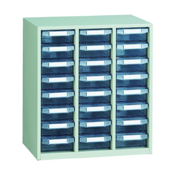 【仕様】●間口(mm)：349●奥行(mm)：235●高さ(mm)：389●最大積載量(kg/台)：48●色：ネオグレー●引出し：B-1 3列8段●引出し色：透明●本体色：ネオグレー【メーカー】トラスコ　/　TRUSCO【型番】B-38　/...