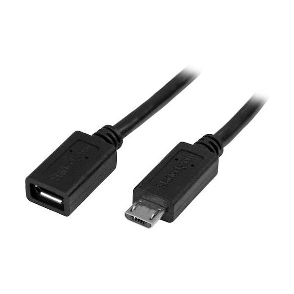 【仕様】●色：ブラック●コネクタ形状：Micro USB Type-B（5ピン）●ケーブル長(m)：0.5●コネクタA：Micro USB Type-B（5ピン）●コネクタB：Micro USB Type-B（5ピン）●米国ワイヤゲージ規格...