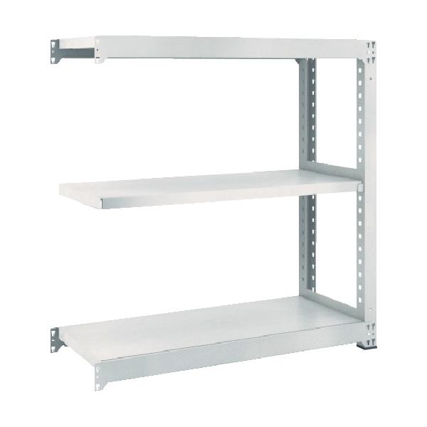 【仕様】●間口(mm)：1200●奥行(mm)：731●高さ(mm)：1211●有効間口(mm)：1140●色：ネオグレー●棚段数(段)：3●均等積載量(kg/段)：300●最大積載量(kg/台)：2500●棚板調整ピッチ(mm)：25●タ...