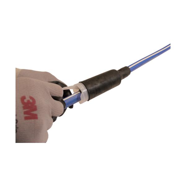 【仕様】●色：黒●適合ケーブル導体サイズ(［［ＭＭ２］］)：60〜200●接続部仕上外径(mm)：112●接続部仕上長さ(mm)：270●ダイス対角寸法：6●商用周波電圧：3.5kV/10分間（通電温度上昇後は1.0kV/10分間）に耐える...