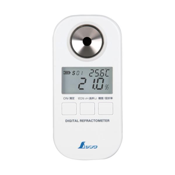 【仕様】●分解能(Brix%)：0.1●測定範囲(Brix%)：0〜53●幅(mm)：58●奥行(mm)：25●高さ(mm)：120●測定精度(Brix%)：±0.2●分解能(lx)：58●色:ホワイト●タイプ:防塵防水●電源：単4アルカリ...