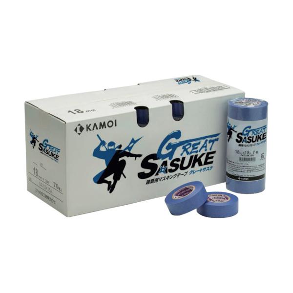 【仕様】●色：青紫●幅(mm)：20●長さ(m)：18●厚さ(mm)：0.09●テープカット条件：手で切断可●粘着力(N/10mm)：2.10●別作可否：内容により可●筆記可否：可●引張強度：51.0N／15mm【型番】GREATSASUK...