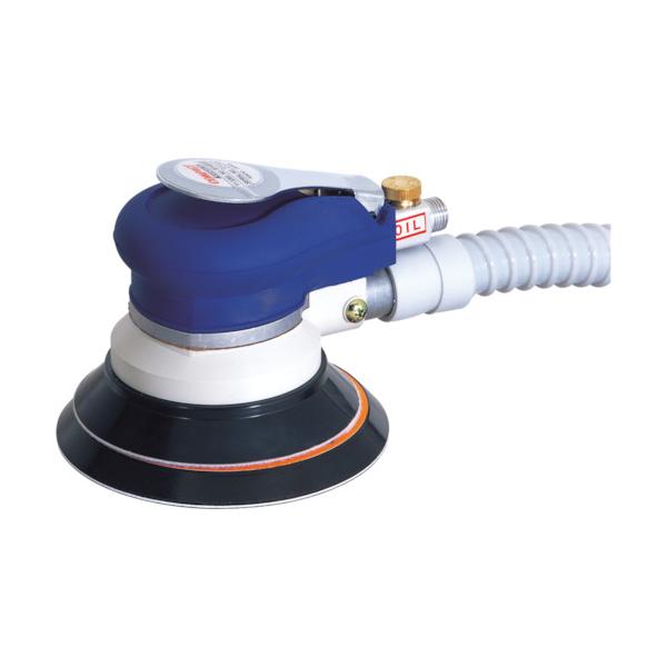 【仕様】●ペーパーサイズ(mm)：125●オービットダイヤ(mm)：5.0●無負荷回転数(min［［の−１乗］］)：9000●空気消費量(［［Ｍ３］］/min)：0.38●ホース取付口：G1/4●排気：後方●全長(mm)：158●外径(mm...