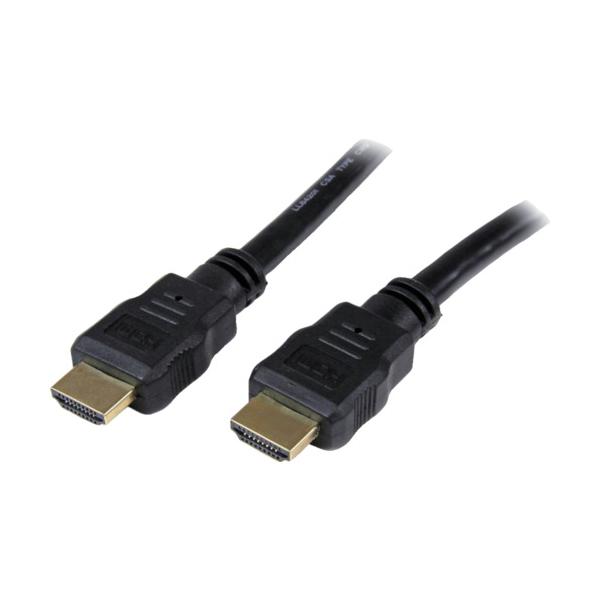 【仕様】●長さ(m)：0.5●色：ブラック●コネクタ形状：●コネクタA：HDMI (19ピン)●コネクタB：HDMI (19ピン)●対応解像度：●最大デジタル解像度：4K×2K@30Hz●シールドタイプ：2重シールド (編組＋アルミ箔)●コ...