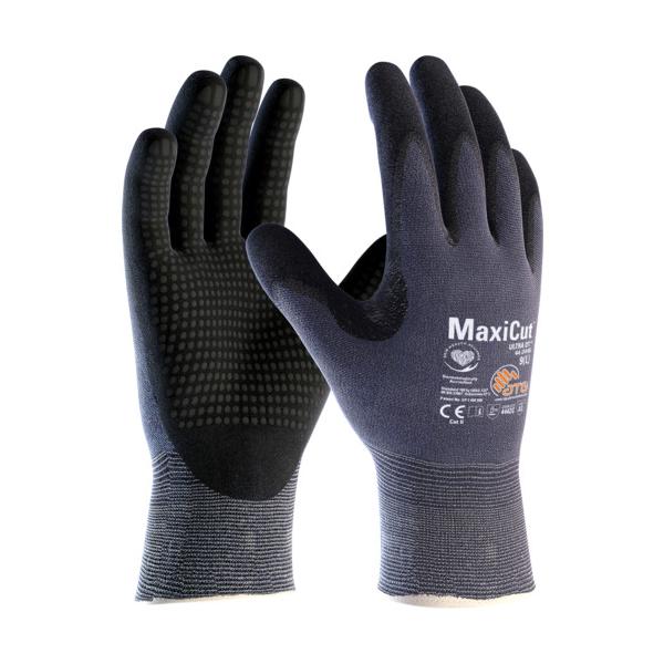 【仕様】●色：ブルー/ブラック●サイズ：S●全長(cm)：21.5●手のひら周り(cm)：17.6●中指長さ(cm)：6.8●厚さ(mm)：1.1●ゲージ数：15●EN388 2016規格：4442C●EN388 2003規格：4542●す...