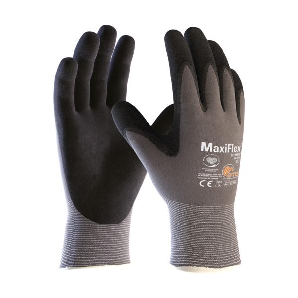 【仕様】●色：グレー/ブラック●サイズ：L●ゲージ数：15●全長(cm)：22.0●手のひら周り(cm)：18.8●中指長さ(cm)：7.0●厚さ(mm)：1.0●EN388 2016規格：4131A●コーティング：手のひら側●EN388:...