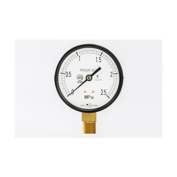 【仕様】●圧力レンジ(MPa)：0.0〜0.6●最小目盛(MPa)：0.01●呼称：ST AM G3/8 100×0.6MPa S1●ケース形状：A型●接液部材質：株：黄銅(C3604)、ブルドン管：SUS316●精度：±1.6%F.S.●...