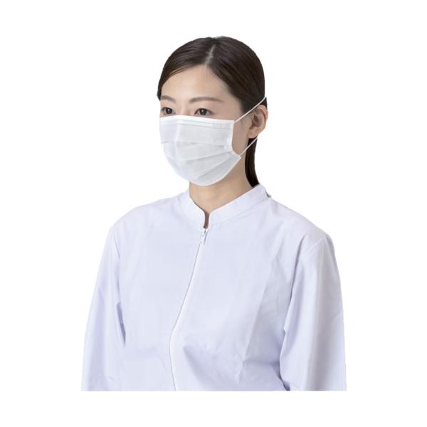 【仕様】●サイズ：フリー●縦(mm)：90●横(mm)：175●色：ホワイト●構造：3段プリーツ●PFE(微粒子ろ過効率)：99%以上●BFE(細菌ろ過効率)：99%以上●VFE(ウィルス飛沫ろ過効率)：99%以上●BFE（細菌ろ過効率）：...