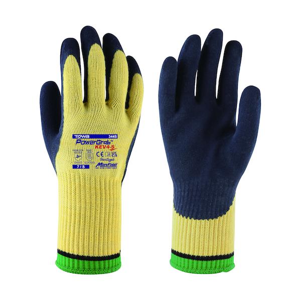 【仕様】●色：イエロー●サイズ：7/S●全長(cm)：24.5●手のひら周り(cm)：19.9●中指長さ(cm)：7.6●厚さ(mm)：2.05●ゲージ数：10●EN388 2016規格：3X43D●リストカラー：グリーン●すべり止め：あり...