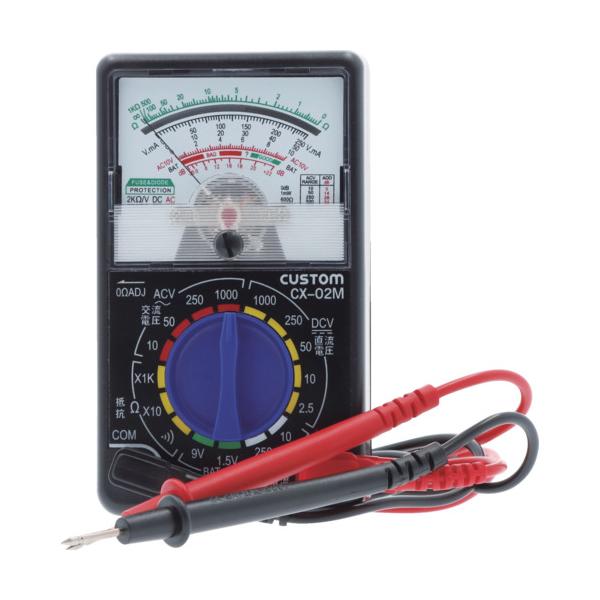 【仕様】●直流電圧(V)：1000●交流電圧(V)：1000●直流電流(mA)：250●抵抗(Ω)：1Ｍ●電源(V)：単3形乾電池×1本●幅(mm)：65●奥行(mm)：35●高さ(mm)：116●バッテリーチェック：有●幅×奥行×高さ：6...