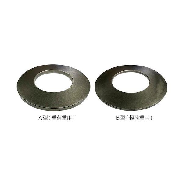 【仕様】●外径(mm)：50●内径(mm)：25.4●t板厚(mm)：3●Ho全長(mm)：4.1●最大たわみ(mm)：1.1●取付高さ(mm)：3.27●最大荷重(N)：12430●使用温度範囲(℃)：100以下●タイプ：重荷重用●JIS...