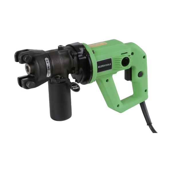 【仕様】●最大加圧kN(t)：127●主軸ストローク長(mm)：22●電源(V)：100●消費電力(W)：800●電源コード長さ(m)：2.8●幅(mm)：98●奥行(mm)：348●高さ(mm)：211【型番】ISK-CP13S　/　IS...