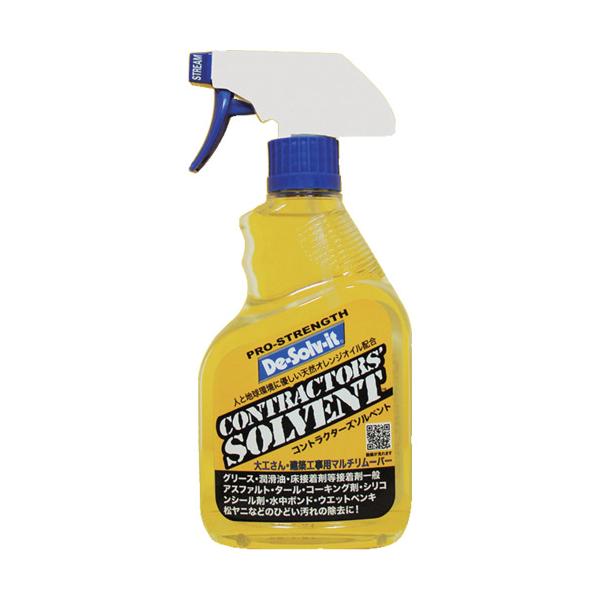 【仕様】●容量(ml)：375●天然オレンジオイルが主成分でRohs2指令対応。●LD50＝17750mg/kg。●PRTR法、労働安全衛生法、毒物及び劇物取締法に該当する化学物質を不使用でありながら油、塗料、接着剤を簡単に溶解・除去。●デ...