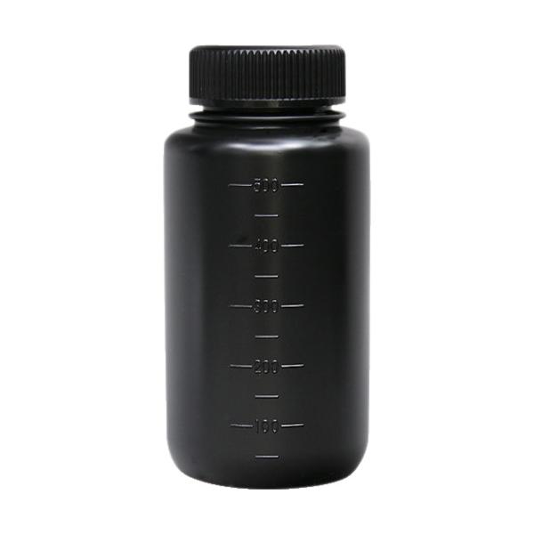 【仕様】●容量(ml)：500●目盛間隔(ml)：50●直径(mm)：80●高さ(mm)：155●口径(mm)：42.5●中栓：無●色：黒●フタ色：黒●容量(L)：0.5●食品衛生法適合（ポジティブリスト適合）【型番】101-2030402...