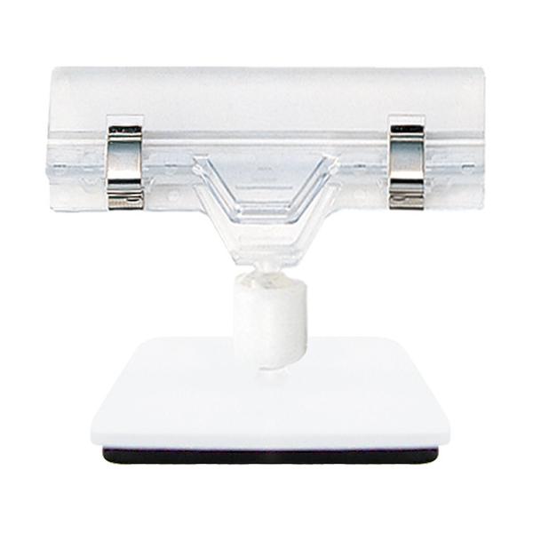 【仕様】●色：透明●縦(mm)：50●横(mm)：60●マグネット付きでスチール面に貼り付け可能　支柱は３６０度自由に回ります。【型番】MC-60-S　/　MC60S【商品コード】5924152※お問い合わせの際はこちらの商品コードをお伝え...