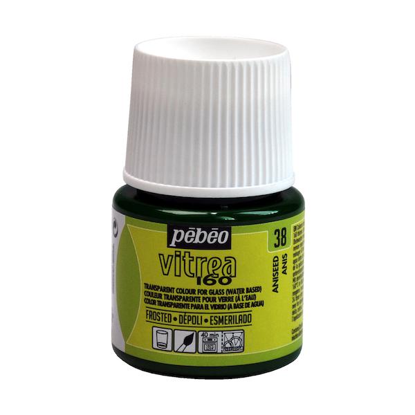 【仕様】●色：アニス●ご家庭のオーブンで焼成できる、ガラス用絵具です。● 余熱をせずに、常温の状態で作品をオーブンに入れ、160℃の低温で40分間焼き付けることによって定着します。●焼付け前であれば、水やアルコールでの修正も可能です。● 焼...