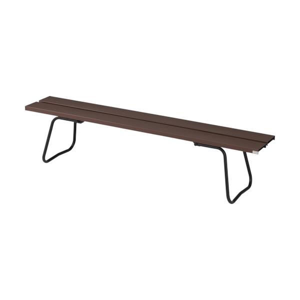 【仕様】●幅(mm)：1500●奥行(mm)：400●高さ(mm)：400●座面高さ(mm)：400●色：茶●背面色：茶●座面色：茶●脚部色：黒●タイプ：背なし●組立式【型番】YB-96L-PC-BR　/　YB96LPCBR【商品コード】6...