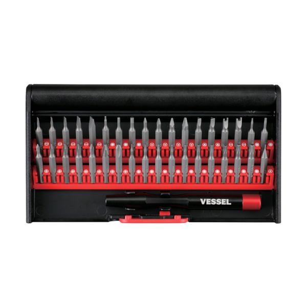 【仕様】●セット内容(本)：36●ハンドルサイズ(mm)：94×Φ10●超精密、小ネジ専用。●36本のビットをセット。【メーカー】ベッセル　/　VESSEL【型番】9836【商品コード】6106786※お問い合わせの際はこちらの商品コードを...