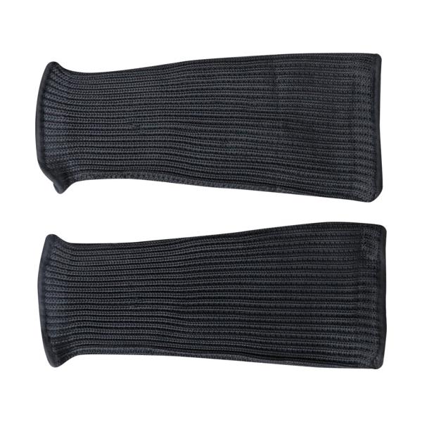 【仕様】●色：ブラック●サイズ：フリー●耐切創レベル：3C●長さ(cm)：20●厚さ(mm)：約1.7●全長(cm)：20●手首幅(cm)：7●腕幅(cm)：9RoHS指令適合品●東洋紡エムシーの高分子量ポリエチレン糸「ツヌーガ」使用。●接...