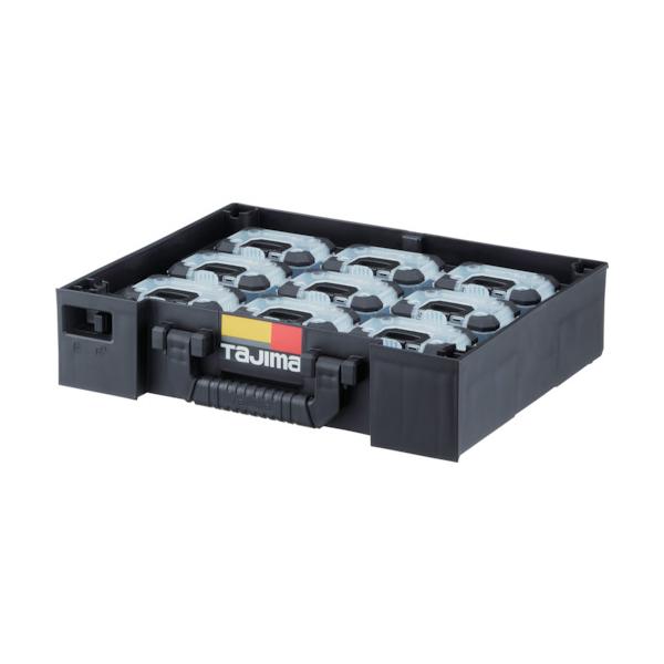 【仕様】●色：黒●外形寸法(mm)間口：397●外形寸法(mm)奥行：311●外形寸法(mm)高さ：93●内容：Sサイズセフパーツケース9個付【メーカー】タジマ　/　Tajima【型番】TB-PCS9　/　TBPCS9【商品コード】6247...
