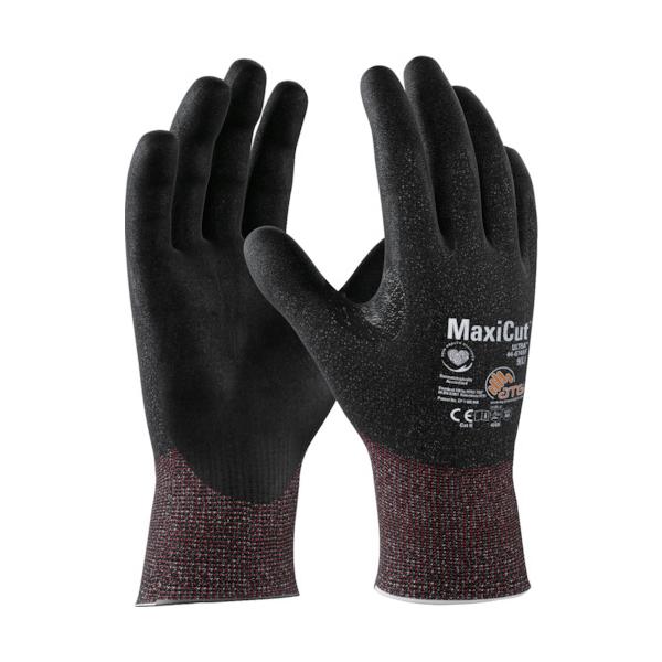 【仕様】●色：ブラック●サイズ：S●全長(cm)：22.0●手のひら周り(cm)：17.4●中指長さ(cm)：7.0●厚さ(mm)：1.30●ゲージ数：15●EN388 2016規格：4243F●耐切創レベル2/F●コーティング：手のひら側...