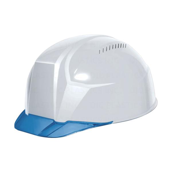 【仕様】●帽体色：白●バイザー色：ブルー●頭囲(cm)：53〜62●衝撃吸収ライナー有無：有●通気孔有無：有●タイプ：成形内装●溝有無：有●墜落時保護用：○●衝撃吸収ライナー付【型番】AA23-CV-HA8-KP-W/B　/　AA23CVH...