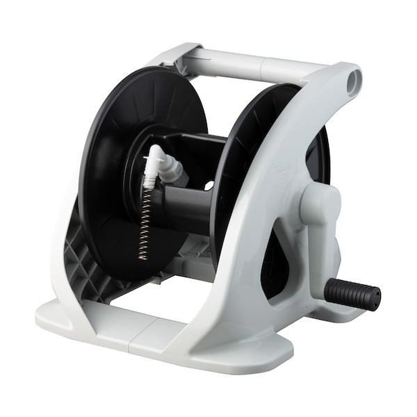 【仕様】●巻取り長さ(m)：内径12mm：30mまで、内径15mm：25mまで●適合ホース内径(mm)：12〜15●適合ホース外径(mm)：21まで●幅(mm)：365●奥行(mm)：360●高さ(mm)：335●本体色：チャコールグレー/...