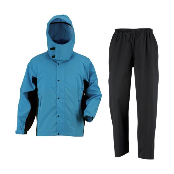 【仕様】●色：ターコイズ●サイズ：３Ｌ●身長(cm)：175〜185●胸囲(cm)：102〜110●ウエスト(cm)：94〜104●股下(cm)：77●耐水圧：10000mm以上●着丈(cm)：76●適合身長(cm)：175〜185●胸幅(...