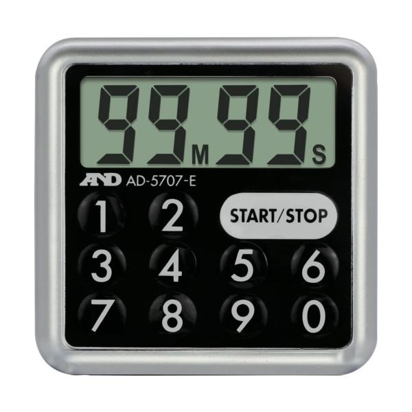 【仕様】●最大計時：99分99秒●最小計時(秒)：1●幅(mm)：69●奥行(mm)：27●高さ(mm)：69●電源(V)：単4形乾電池1個●色：ブラック、シルバー●最小計時：1秒●●タイマー数：1チャンネル●タイマー機能：カウントダウン（...