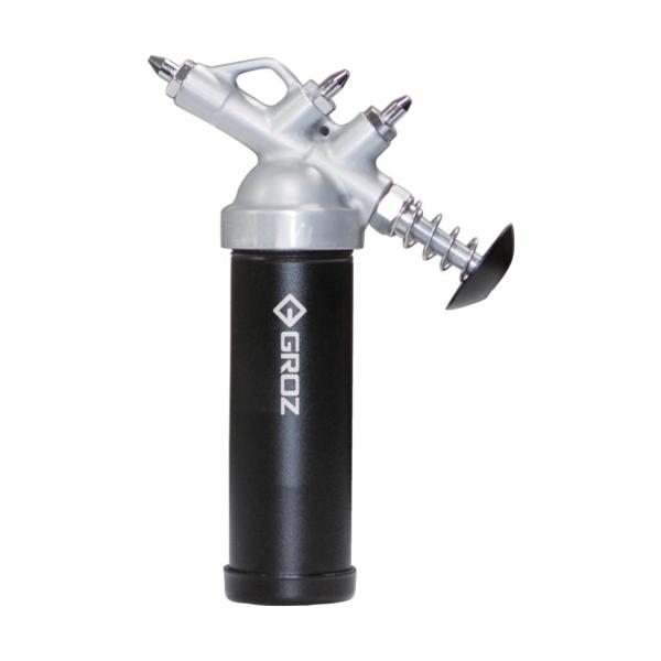 【仕様】●1回吐出量(cc)：0.3●ノズル長(mm)：10●油槽径(mm)：38●容量(cc)：85●全長(mm)：160●最大圧力(MPa)：6.89●適合グリスちょう度：No.2●ノズル径：0.7、1.0、1.4mm【型番】G3P【商...