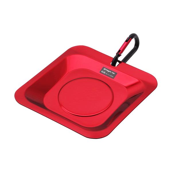 【仕様】●吸着力(N)：10(収納面4)●トレーサイズ(mm)：80×80×17●吸着面(mm)：φ65x12●磁束密度(mT)：90(収納面60)●カラー：レッド【型番】MGT2-130(R)　/　MGT2130R【商品コード】66141...