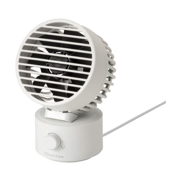 【仕様】●電源(V)：5●消費電力(W)(50/60Hz)：3.5●ハネ径(cm)：8●幅(mm)：106●奥行(mm)：90●高さ(mm)：161●電源コード長さ(m)：0.9●風量調節：2段階(弱・強)●首振り：左右自動(約70°)、上...