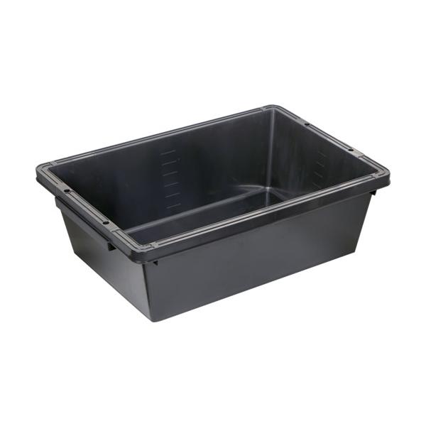 【仕様】●縦(mm)：882●横(mm)：593●高さ(mm)：206●底寸法(mm)：744×473●容量(L)：75●内寸(mm)：802×522×197　●有効内寸(mm)：744×473×197●底部：平底【メーカー】トラスコ　/　...